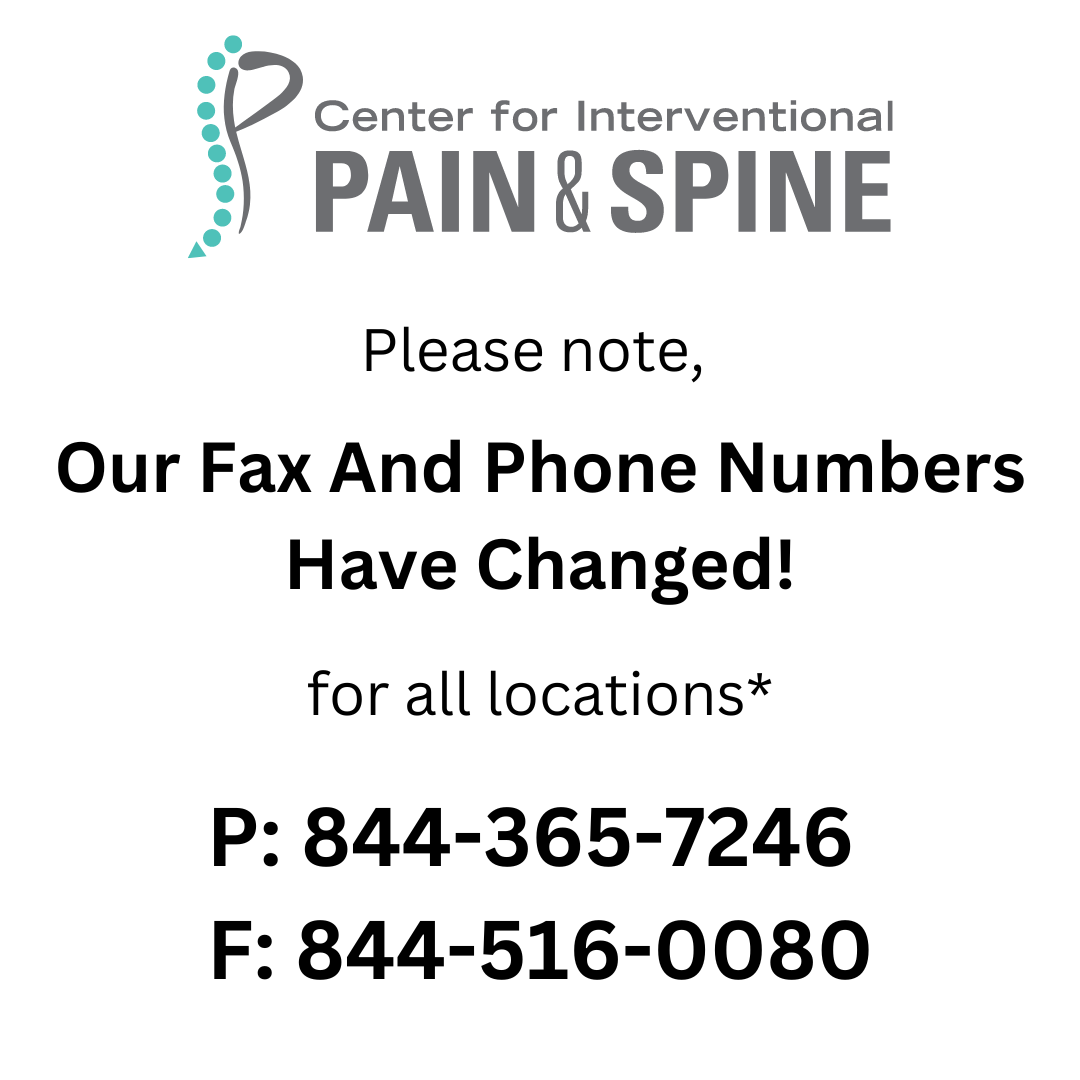 Welcome to the Center for Interventional Pain and Spine